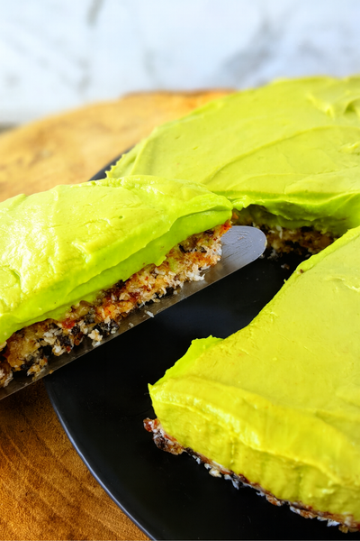 Bridget's No-bake Avo Cake Slice – Bridgets Healthy Kitchen