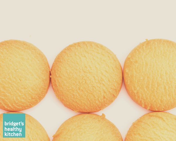 Butterless (cut-out) Butter Cookies – Bridgets Healthy Kitchen