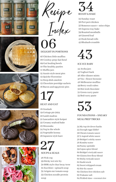 Bridget's Meal Prep Mastery [DIGITAL Book] – Bridgets Healthy Kitchen